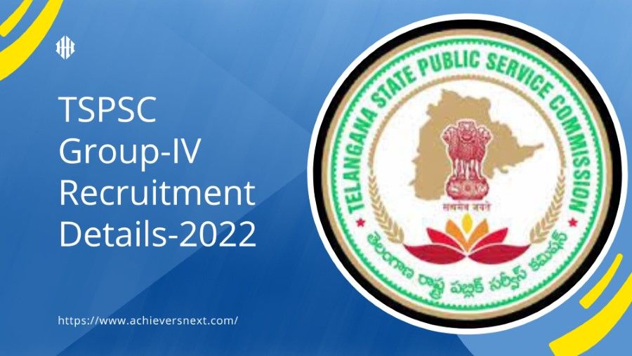 TSPSC Group-IV Services (General Recruitment 2022)